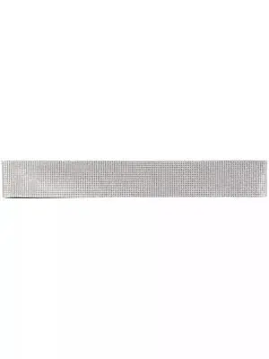 Dolce & Gabbana Crystal-embellished Waist Belt - Silver