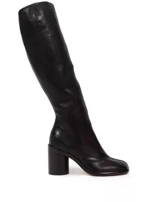 MAISON MARGIELA Tabi Knee-high Boots - Black