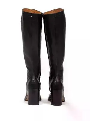 MAISON MARGIELA Tabi Knee-high Boots - Black