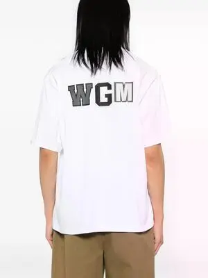 A BATHING APE Shark T-shirt - White