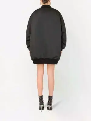 Dolce & Gabbana Logo-tag Duchesse Bomber Jacket