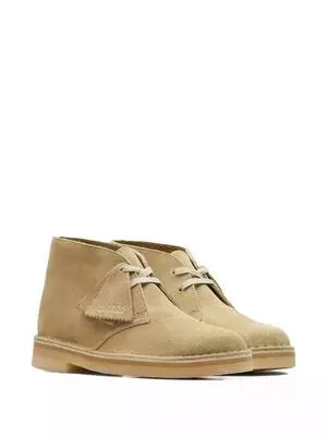 Clarks Leather Chukka Derby Shoes