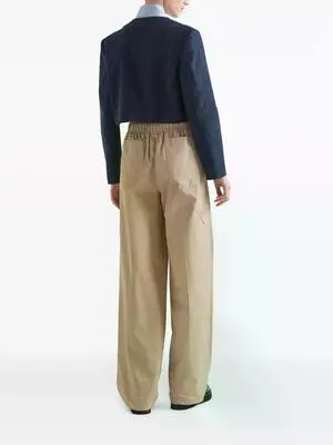Prada Single-breasted Cropped Jacket