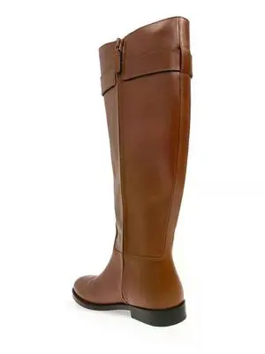 Tory Burch T Lock Knee-high Boots - Brown