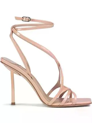 LE SILLA 95mm Belen Sandals - Neutrals