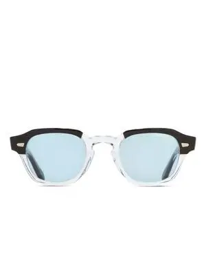 Cutler & Gross Silver Tone Eyewear For Men