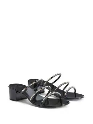 GIUSEPPE ZANOTTI 40mm Crystal-embellished Sandals