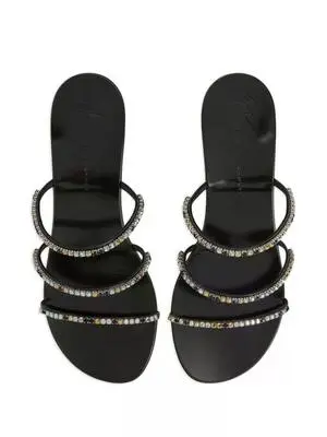 GIUSEPPE ZANOTTI 40mm Crystal-embellished Sandals