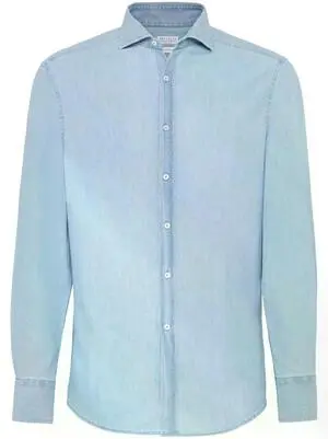 Brunello Cucinelli Plain Button-down Shirt