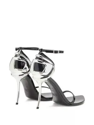 DIESEL® D-ten&half Sculptured Heeled Sandals