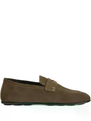 GIUSEPPE ZANOTTI Cristophe Suede Loafers - Green