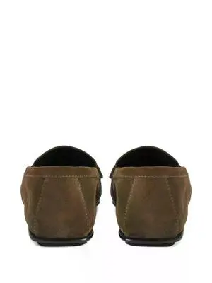GIUSEPPE ZANOTTI Cristophe Suede Loafers - Green