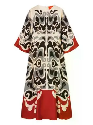 La DoubleJ Sorella Bell-sleeve Maxi Dress - Black