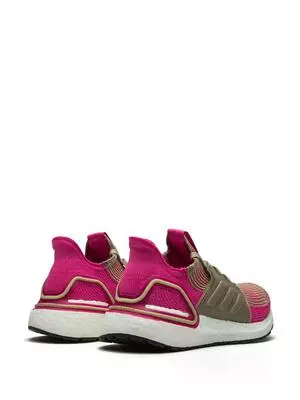 Adidas Ultraboost 19 Lace Up Sneakers - Pink