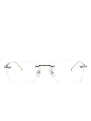 Montblanc Rimless Glasses - Silver