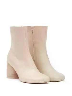 MAISON MARGIELA Anatomic 70mm Leather Ankle Boots