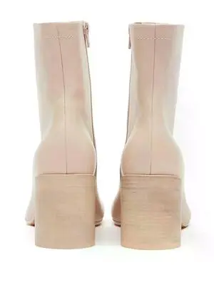 MAISON MARGIELA Anatomic 70mm Leather Ankle Boots