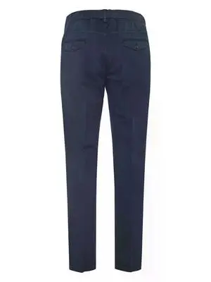 Eleventy Drawstring Straight-leg Trousers - Blue
