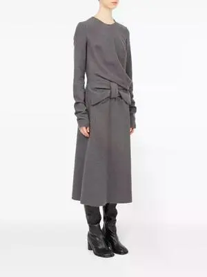 MAISON MARGIELA Bow-detailing Midi Dress