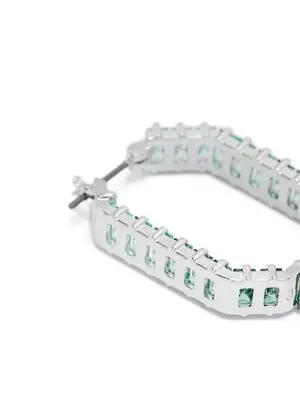SWAROVSKI Matrix Hoop Earrings