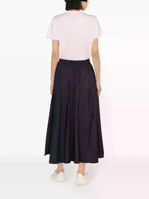 Herno Drawstring-fastening Midi Skirt - Blue