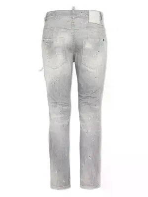 Dsquared2 Distressed Washed-denim Jeans