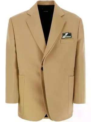 We11Done Logo-patch Blazer