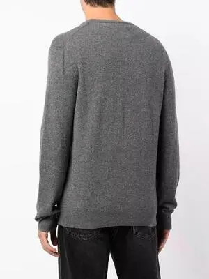 Play Comme Des Garcon V-neck Knitted Heart Jumper