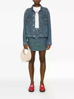 Kenzo Weave Mini Skirt
