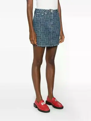 Kenzo Weave Mini Skirt