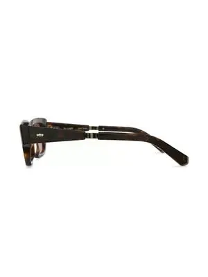 MR. LEIGHT Maverick S Rectangle-frame Sunglasses - Brown