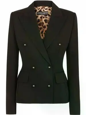Dolce & Gabbana Double-breasted Wool Blazer