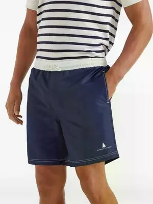 Brunello Cucinelli Logo-print Swim Shorts