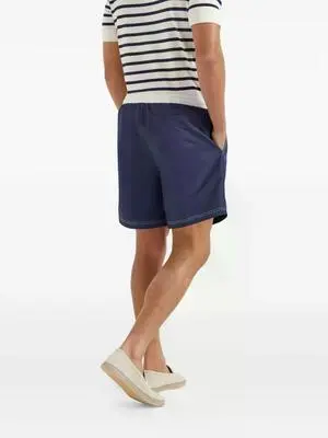 Brunello Cucinelli Logo-print Swim Shorts