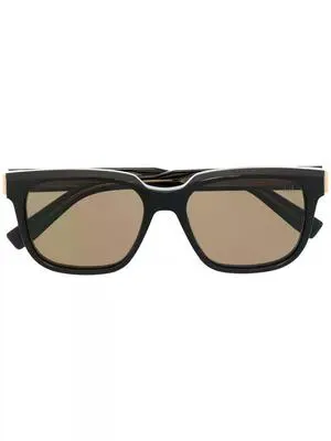 Dunhill Rectangle-frame Sunglasses - Black