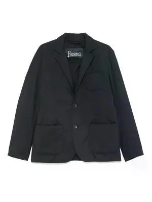 Herno Single-breasted Blazer - Blue
