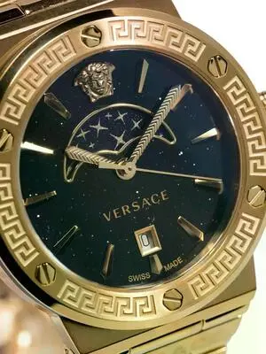 Versace Greca Logo Moonphase 38mm Watch