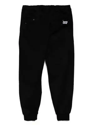AAPE BY *A BATHING APE Logo-patch Tapered Trousers