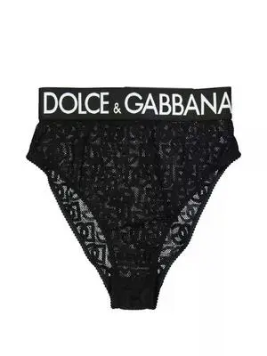 Dolce & Gabbana Logo-jacquard High-waist Briefs