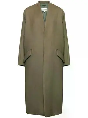 MAISON MARGIELA Collarless Single-breasted Jacket