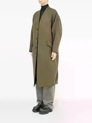 MAISON MARGIELA Collarless Single-breasted Jacket