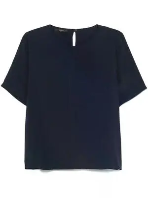 Seventy Short-sleeve Blouse - Blue