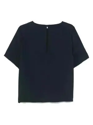 Seventy Short-sleeve Blouse - Blue