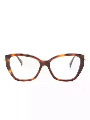 Max Mara Tortoiseshell Cat-eye Sunglasses - Brown
