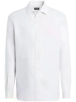 Zegna Oasi Lino Shirt - White