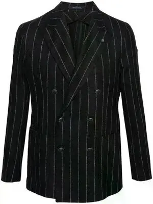 Tagliatore Pinstriped Double-breasted Blazer