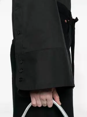 MAISON MARGIELA Extra-long Sleeve Cropped Shirt