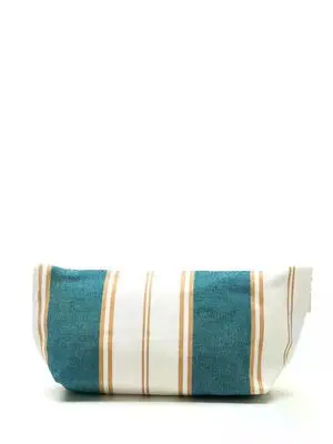 AMIR SLAMA Striped Makeup Bag