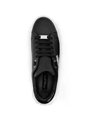 Philipp Plein Leather Sneakers