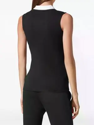 PLEIN SPORT Sleeveless Polo Top